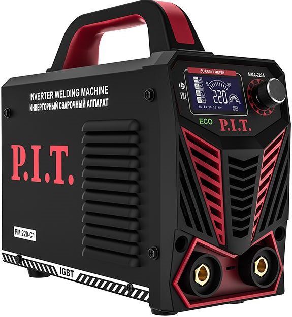 Купить Сварочный аппарат P.I.T. PMI220-C1, черный — Alif Shop