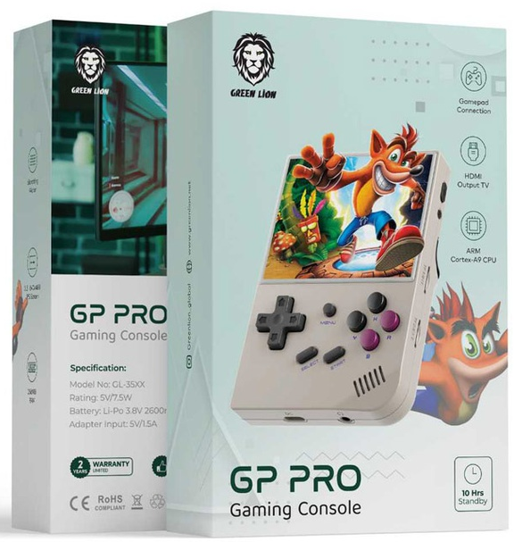 Купить Игровая приставка Green Lion GP Pro Gaming Console, серый — Alif ...