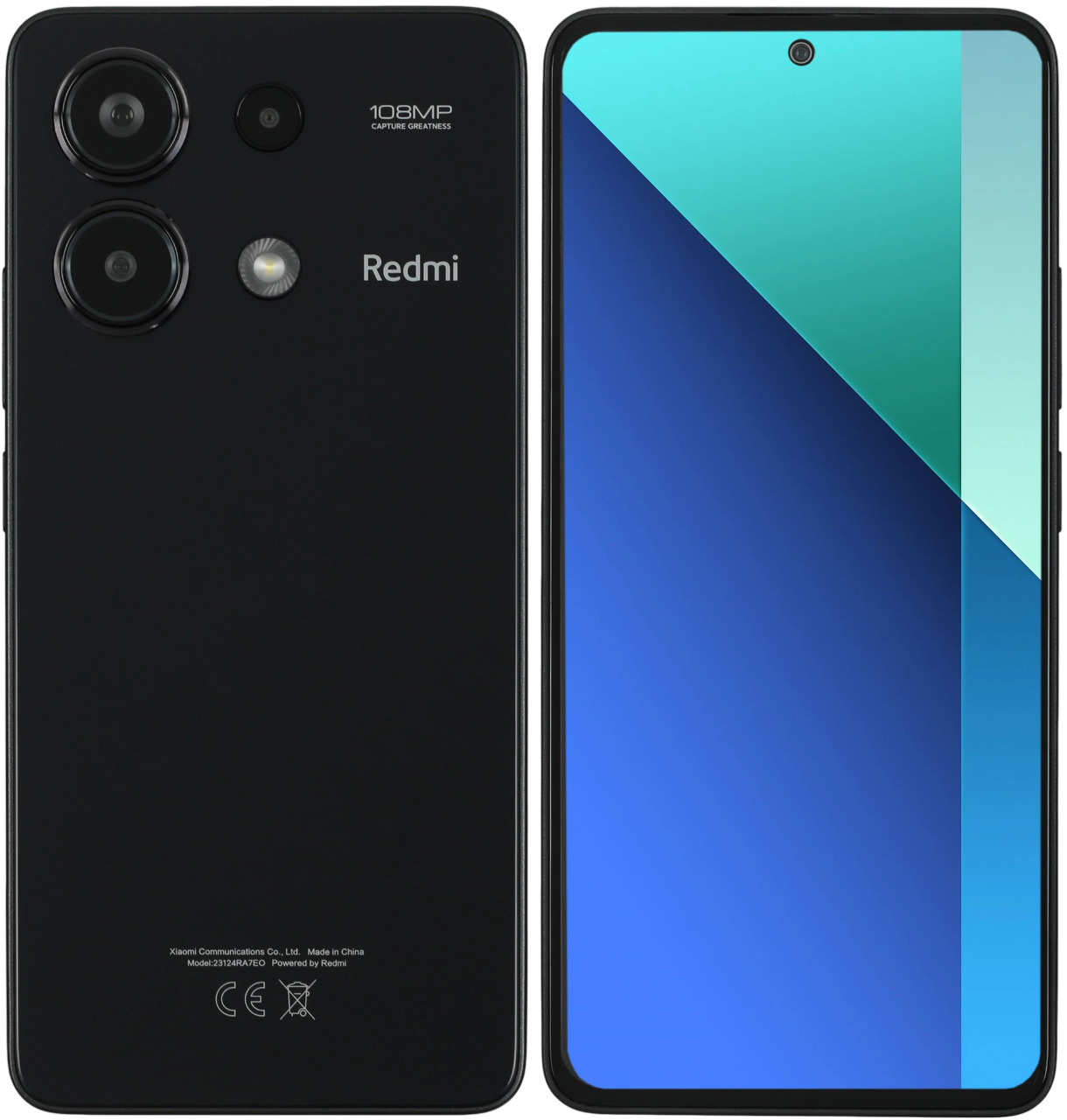 Купить Xiaomi Redmi Note 13 8/256 GB, чёрный — Alif Shop