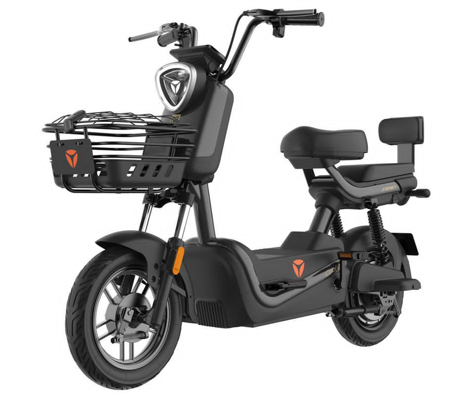 Купить Электроскутер Yadea Sumai 1500 Вт, чёрный — Alif Shop