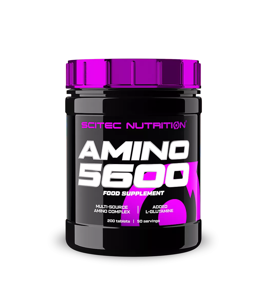 Купить Аминокислоты Scitec Nutrition-Amino 5600, 200 таблеток — Alif Shop