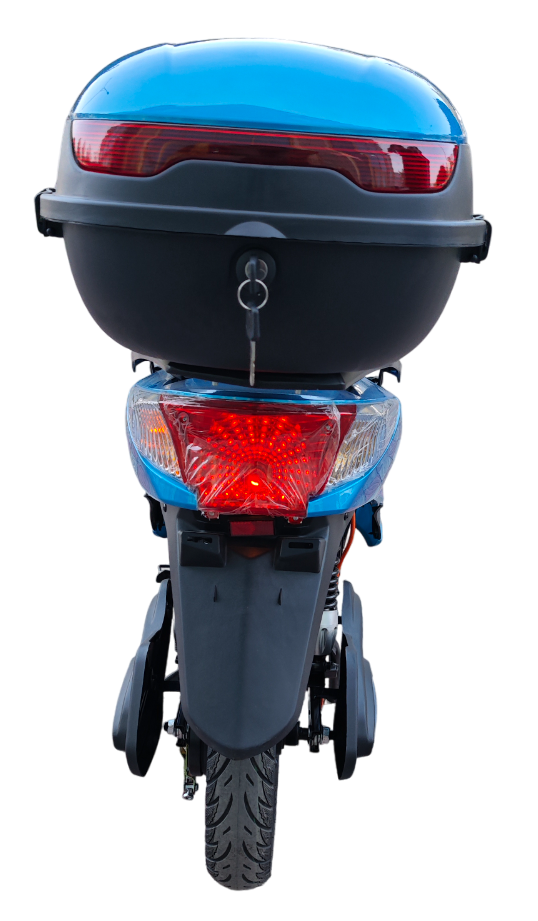 Купить Электроскутер E-Bike Super Bike-777, синий — Alif Shop