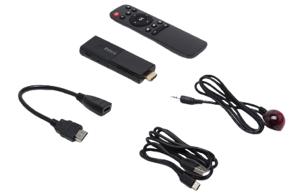 Купить ТВ-приставка Android TV Stick TVR3 Box S 4K UHD, 16 GB, черный ...