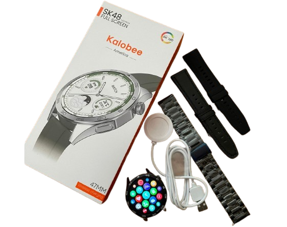 Купить Смарт Часы Kalobee SK48 45 мм, чёрный — Alif Shop