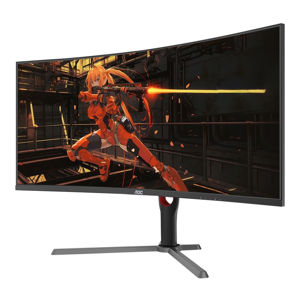 Купить Монитор AOC Gaming Monitor CU34G10X 3440×1440, 34 дюйм. — Alif Shop