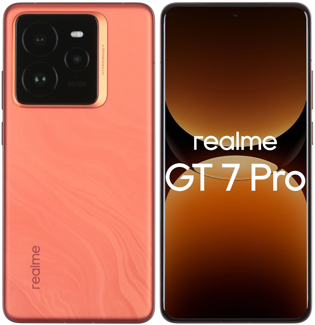 Купить Realme GT 7 Pro 12/512 GB, оранжевый — Alif Shop