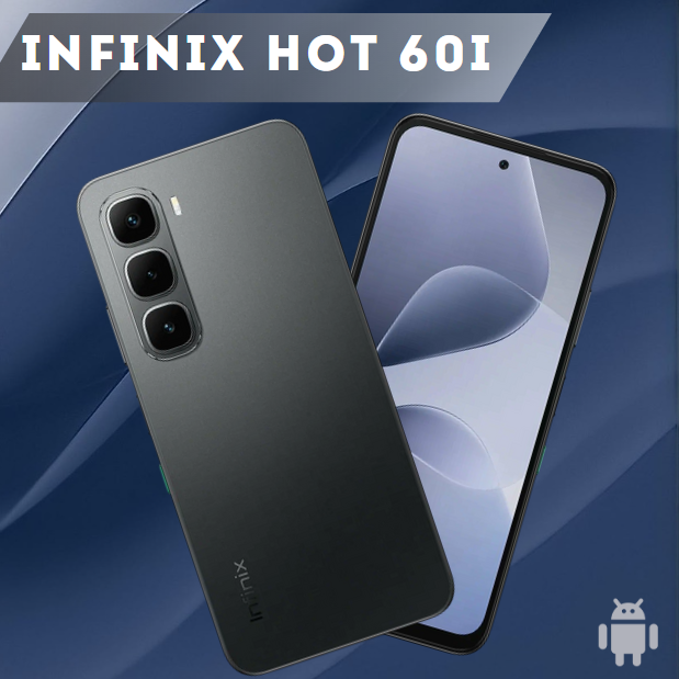 Купить Infinix Hot 60i 8/256 GB, чёрный — Alif Shop