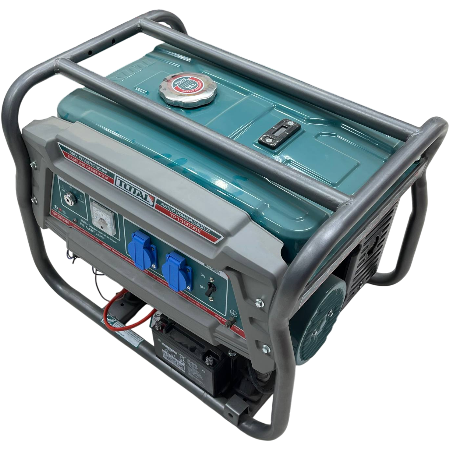 Купить Бензиновый генератор Total TP135006 3500 Вт, серый — Alif Shop