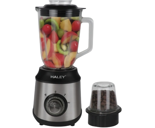 Купить Блендер Haley HY-2907, чёрно-серебристый — Alif Shop