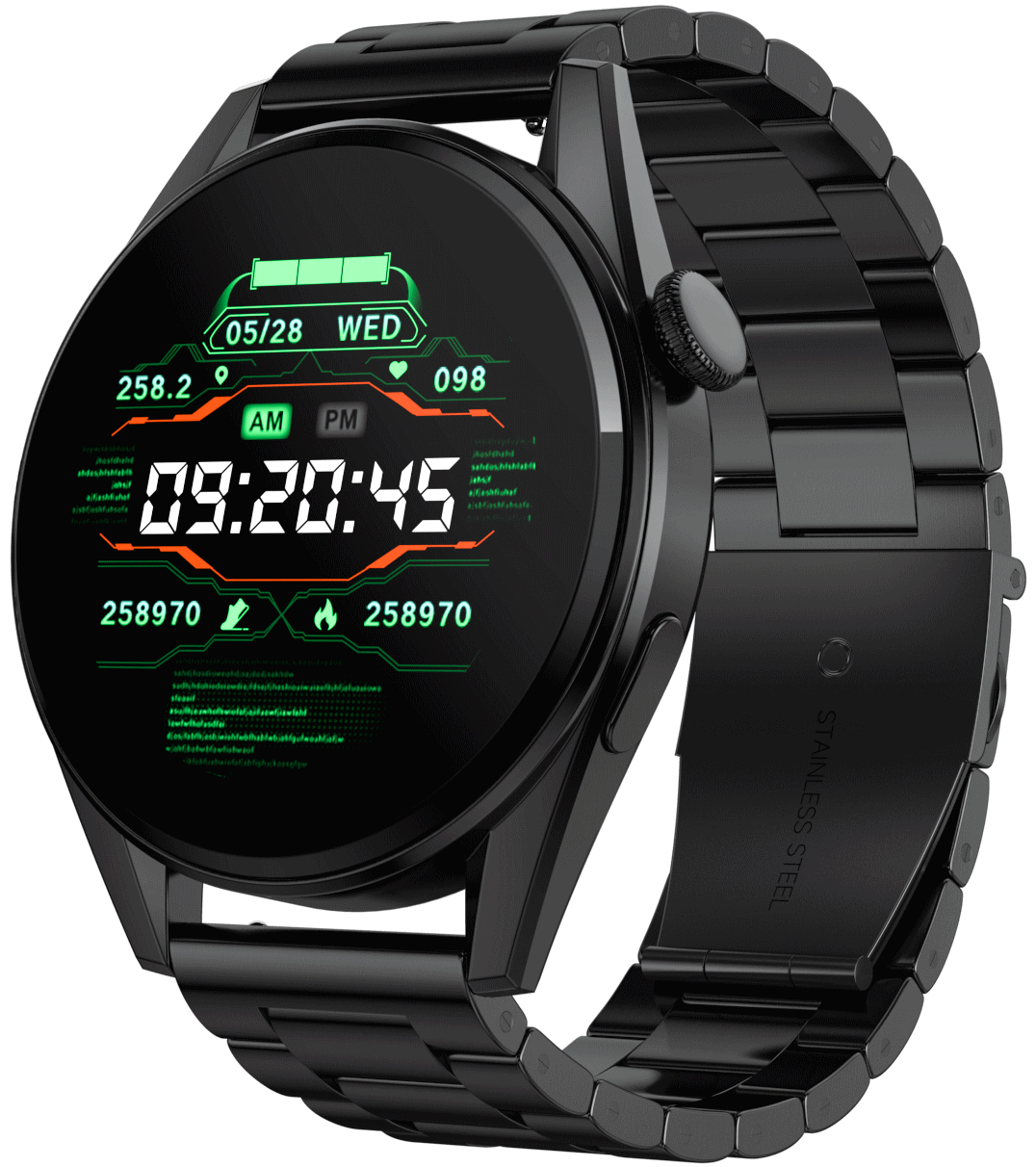 Купить Умные часы Modio MR20 , чёрный — Alif Shop